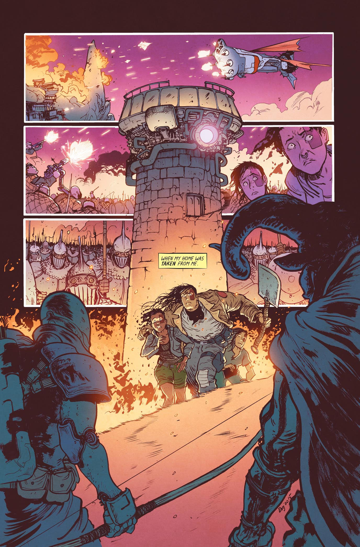 Daniel Warren Johnson's Extremity is a Hyperviolent Sci-Fi Comic About ...