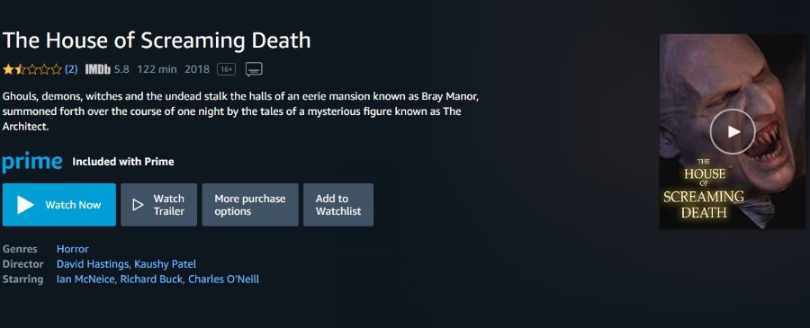 30 Absurdly Stupid Horror B-Movies Currently Streaming on Amazon Prime