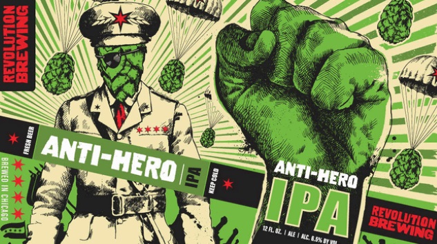 My Month of Flagships: Revolution Brewing Anti-Hero IPA - Paste