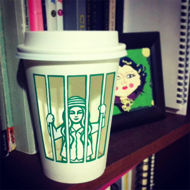 Coffee Cup Cartoons Reveal the Secret Life of the Starbucks Mermaid ...